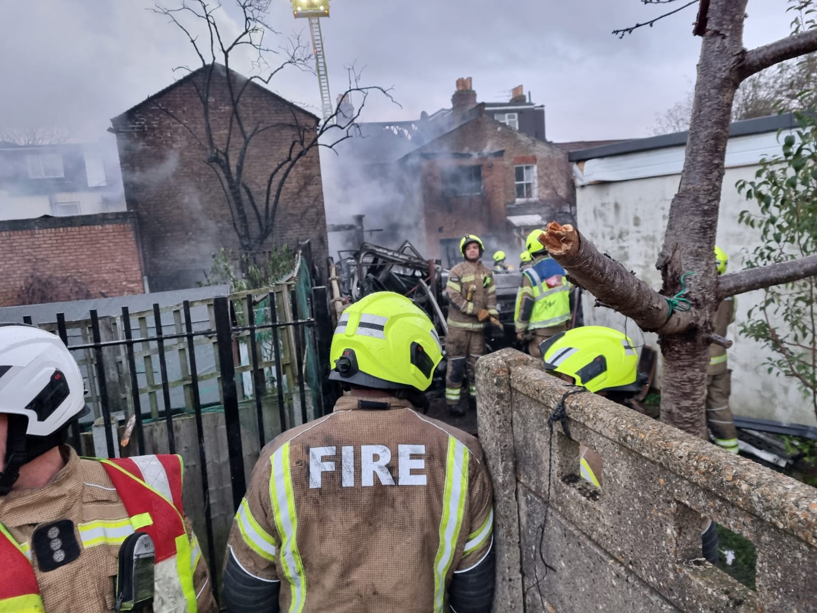 Walthamstow car workshop destroyed in fire - Waltham Forest Echo