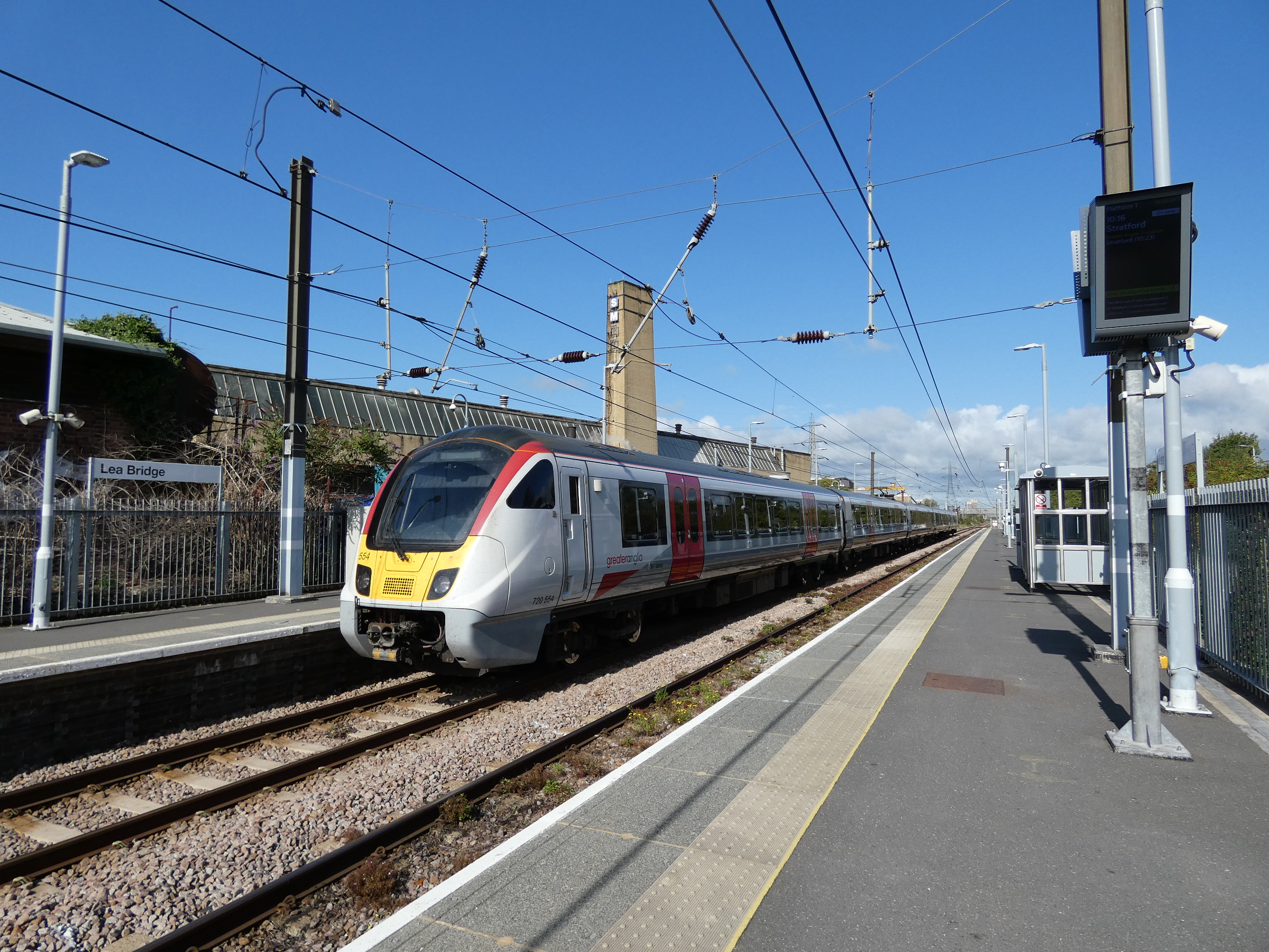 Burst water pipe stops trains at Lea Bridge Station - Waltham Forest Echo