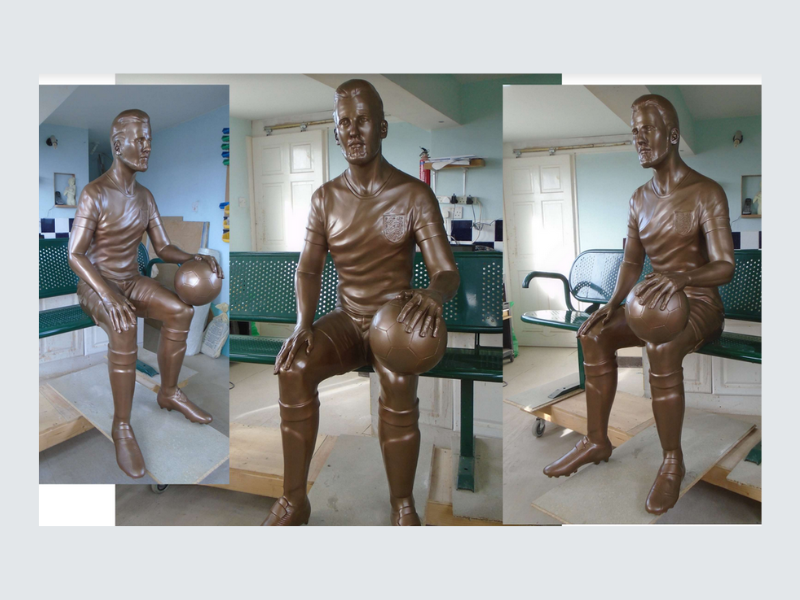 Photos emerge of hidden Harry Kane statue - Waltham Forest Echo