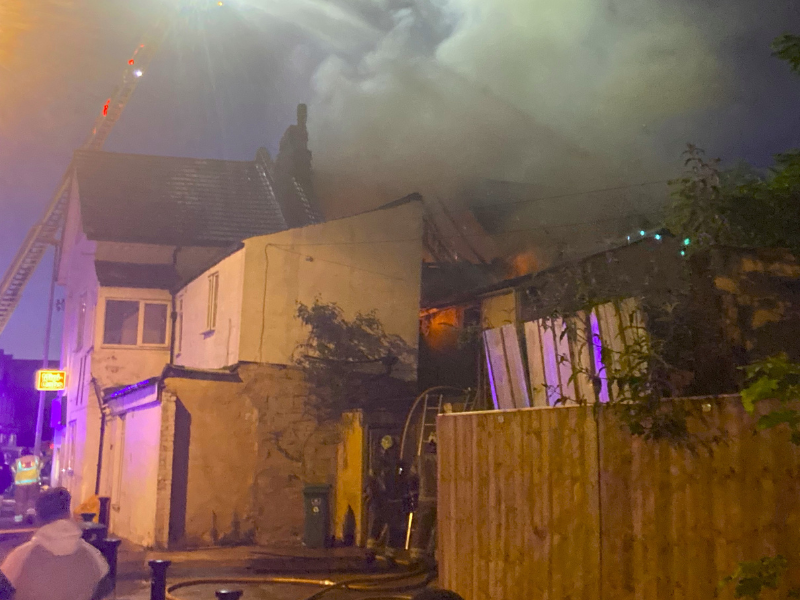60 firefighters tackle huge fire at Walthamstow house - Waltham Forest Echo