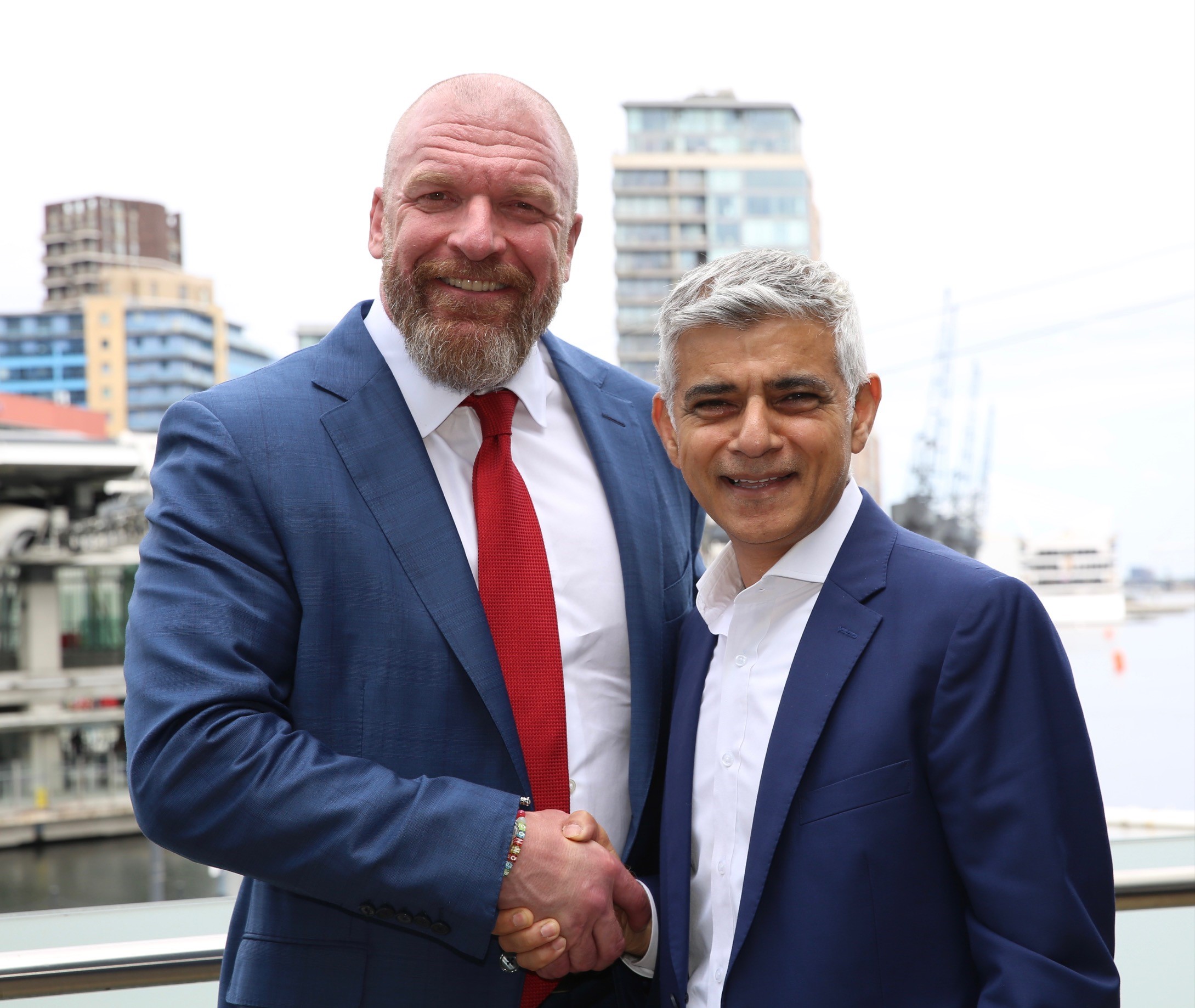 Mayor meets 'The Game' to chat Wrestlemania - Waltham Forest Echo