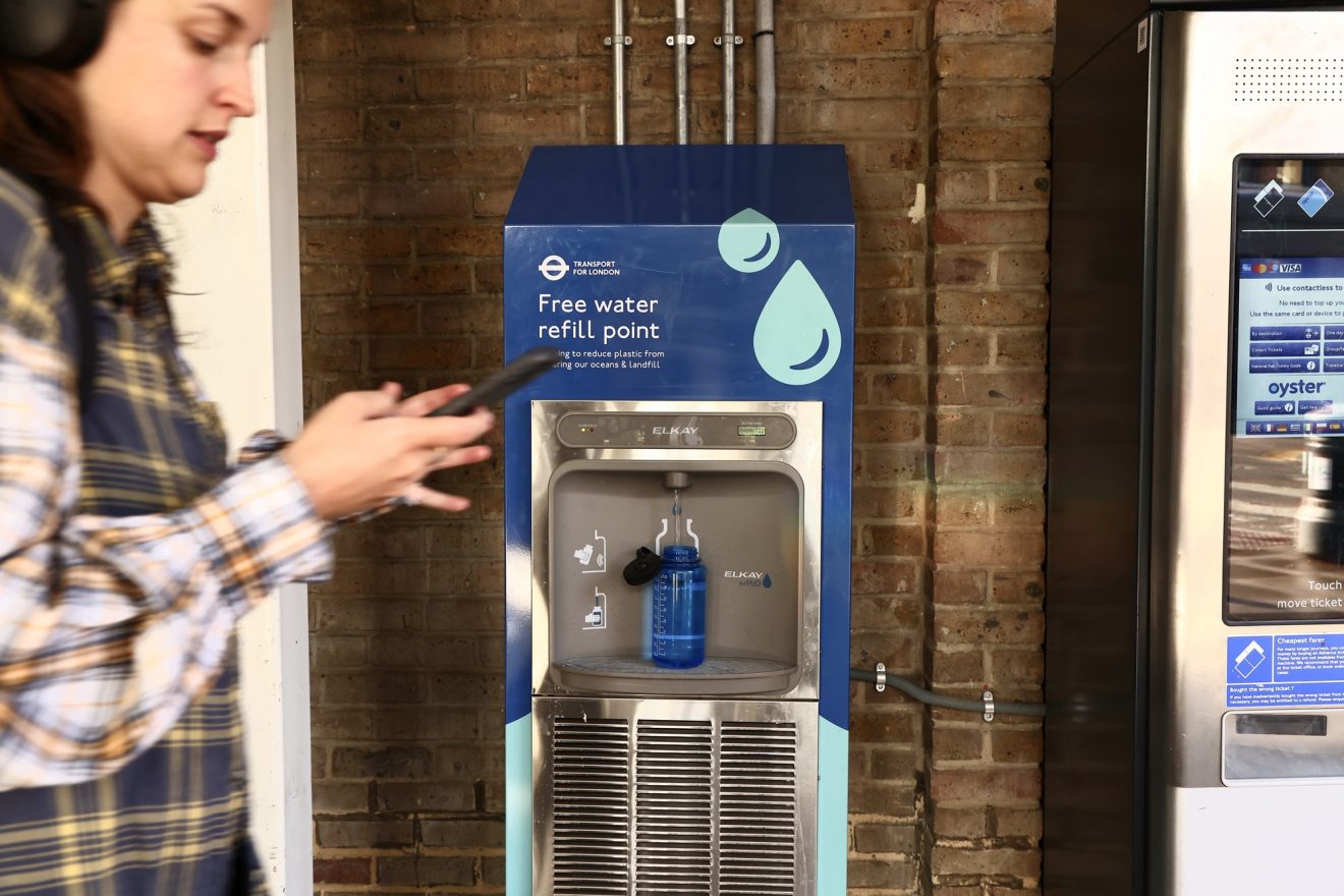 Free water refills now available at Highams Park and Chingford Station ...
