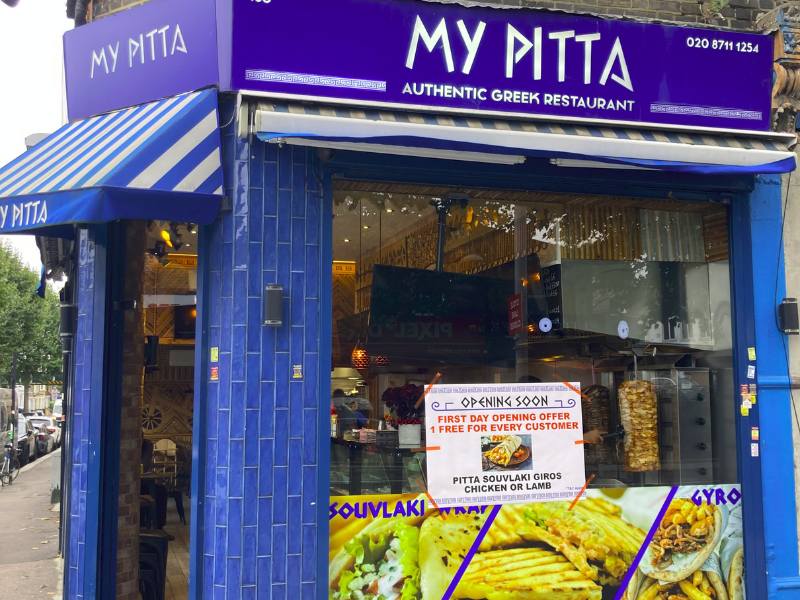 Greek restaurant My Pitta re-opens on Hoe Street - Waltham Forest Echo