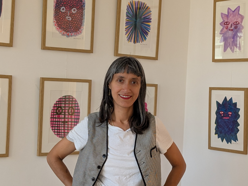 Local artist to show exhibition inspired by folk art and ancient masks ...